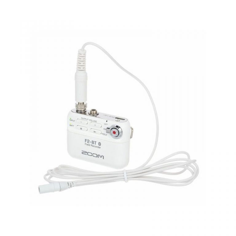 Zoom F2-BT/W Grabadora de Campo Bluetooth Compacta Color Blanco – Hanuman